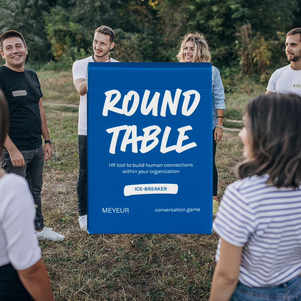 Conversation Game "Round Table Ice-Breaker" – SYNPLE