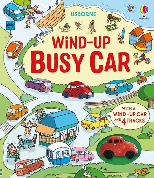 "Wind-Up Busy Car" Book – SYNPLE