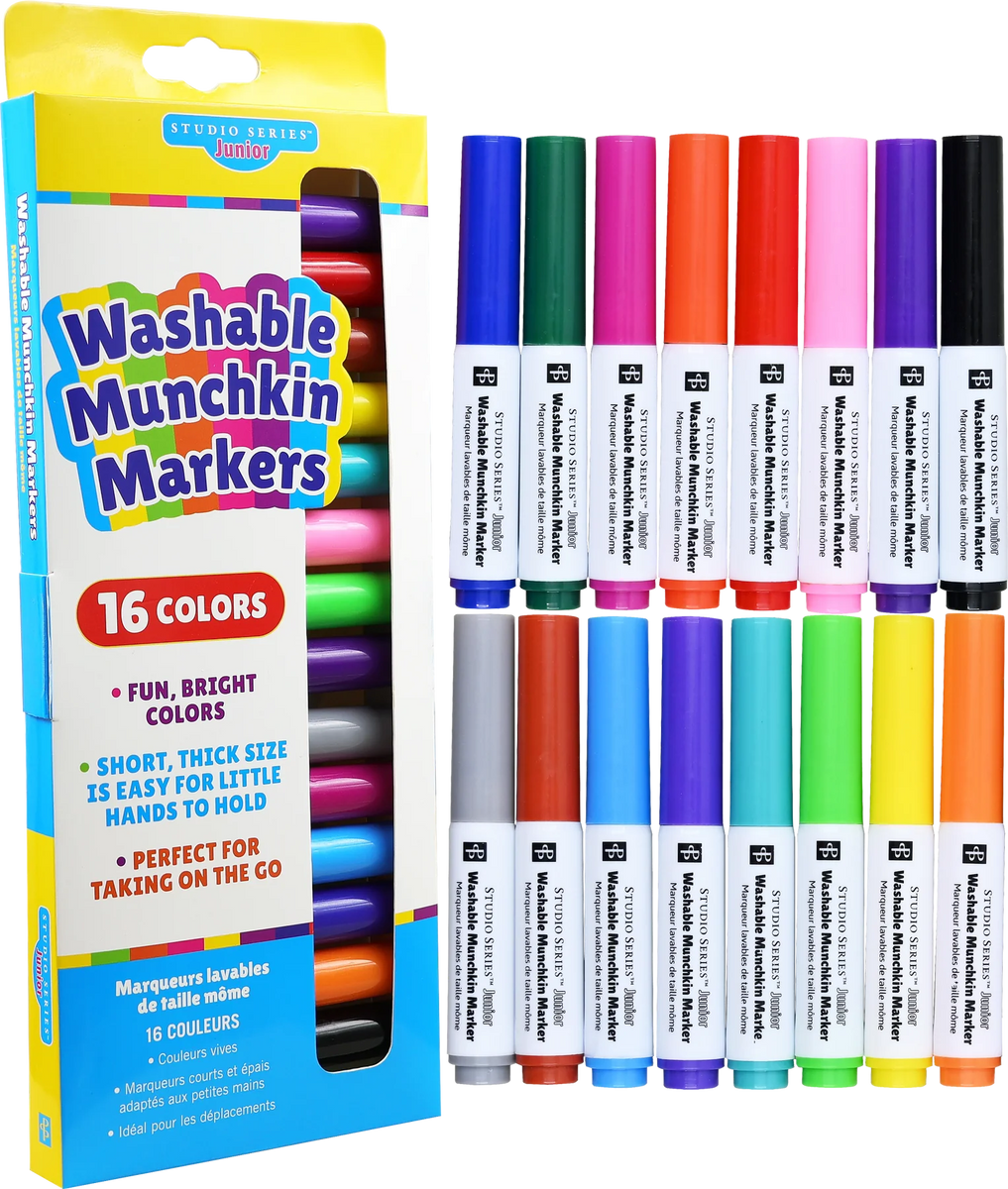 Studio Series Jr. Washable Munchkin Markers – SYNPLE