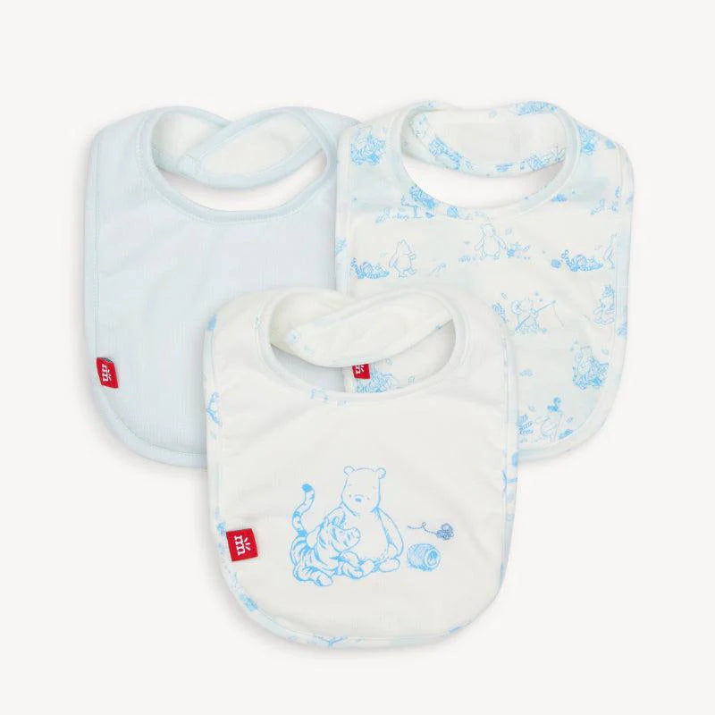 Winnie The Pooh in the Woods Modal Magnetic Infant Bib 3-pack – SYNPLE